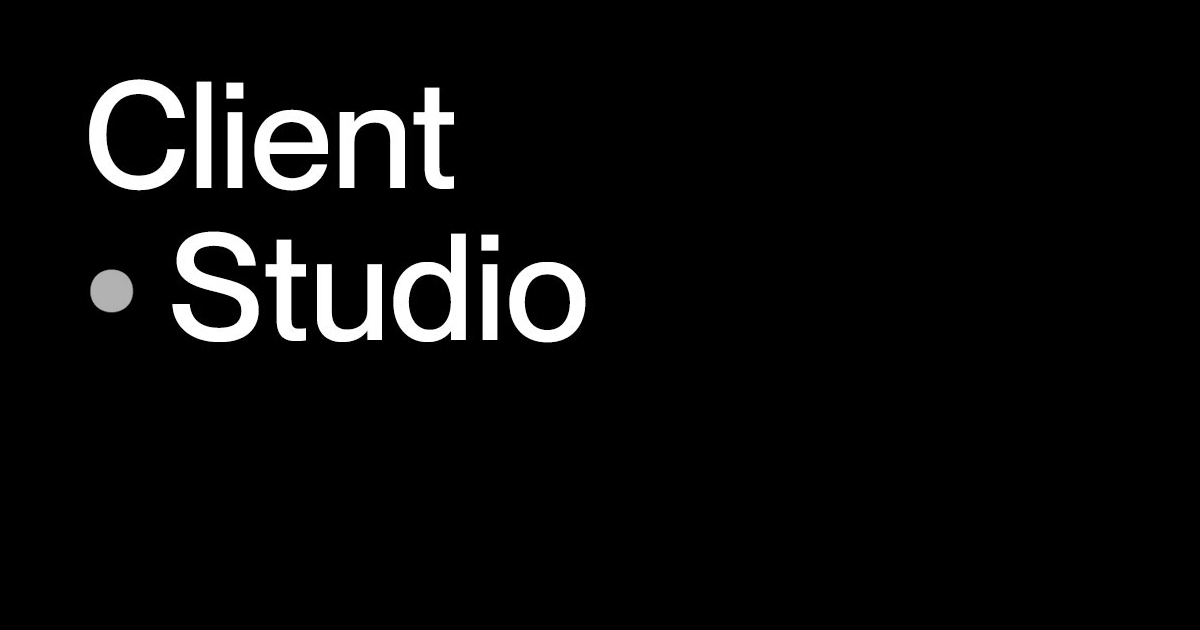 Client • Studio | Design of Code